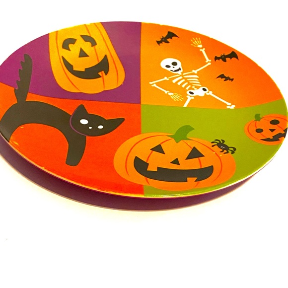 Melamine | Holiday | Vintage Melamine Halloween China Serving Treat 9 ...